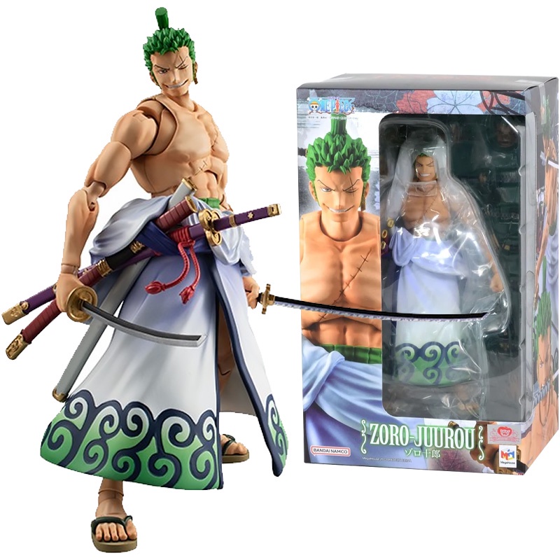 Original MegaHouse Variable Action Heroes VAH Roronoa Zoro ONE PIECE ...