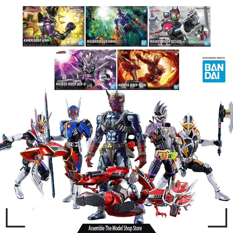 BANDAI Original Model Kit Figure-rise Standard KAMEN RIDER RYUKI ALL ...