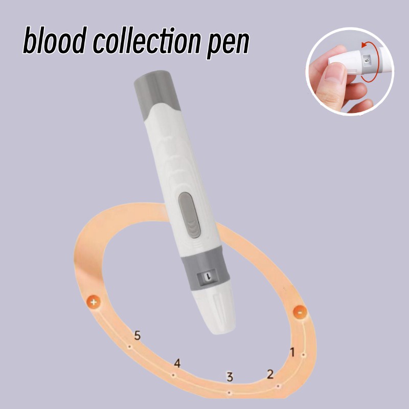 Lancet Pen Lancing Device Blood/Diabetic Testing Blood Glucose ...