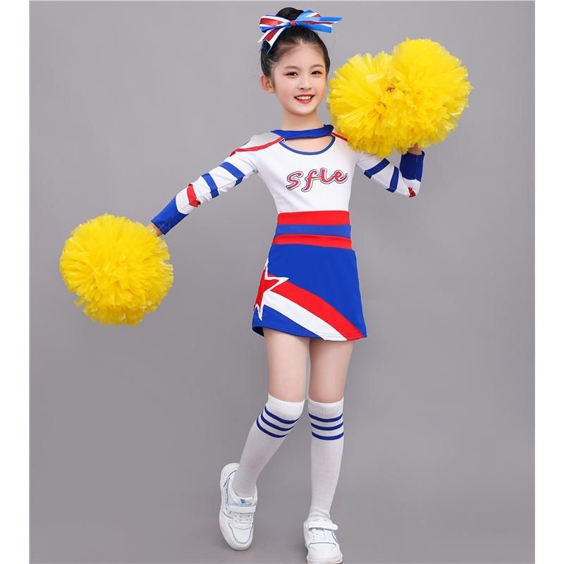 New Children's Cheerleading Competition Performance Costumes Primary ...