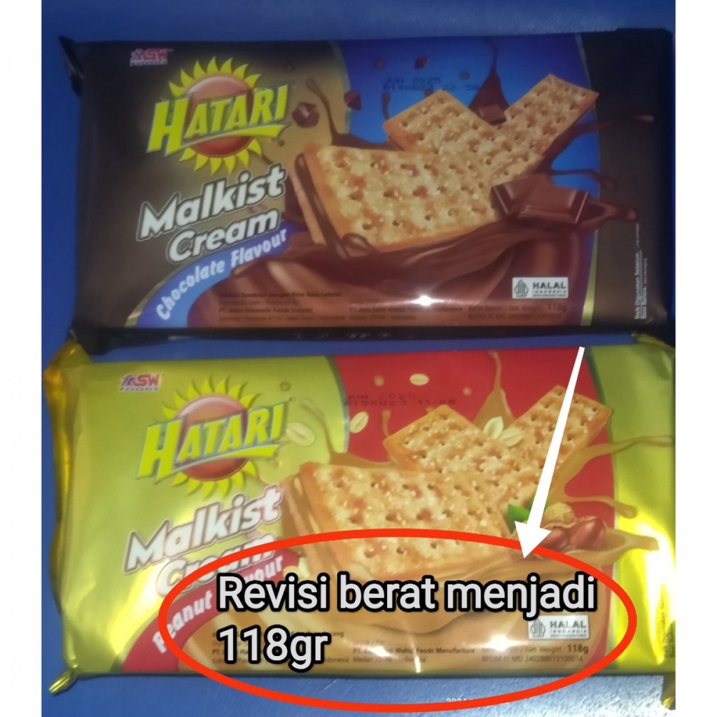 Hatari malkist crackers biscuits 118gr all variants | Shopee Philippines
