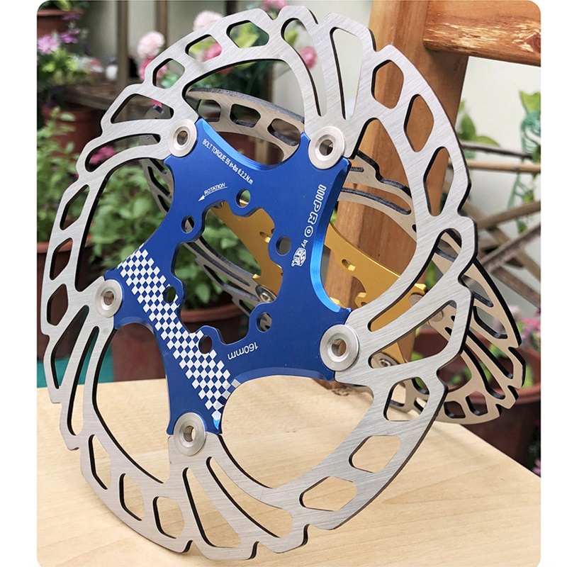 IIIPRO Mountain Bike Stainless Steel Skid Disc 160mm 180mm Rotor Thin ...