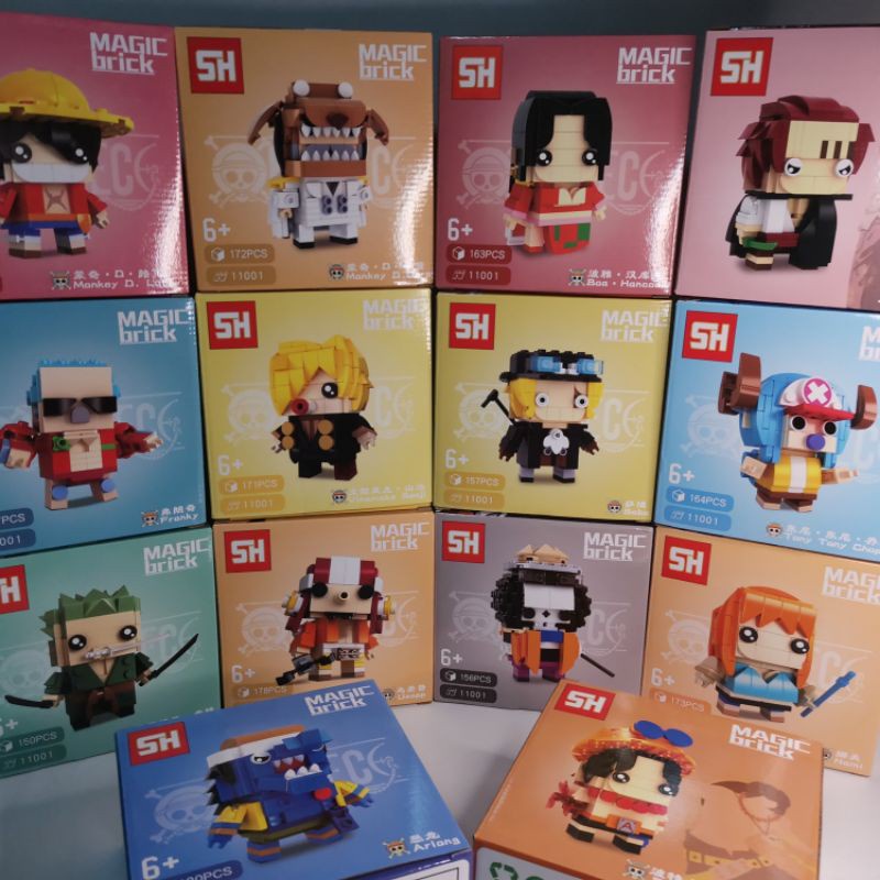 【hot sale】 ONE PIECE Building Blocks LEGO Compatible Luffy Zoro Nami ...