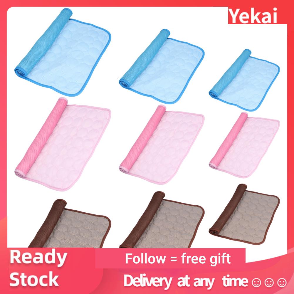 Yekai Pet Cooling Mat Breathable Foldable Self Blanket Pad For Home Use ...