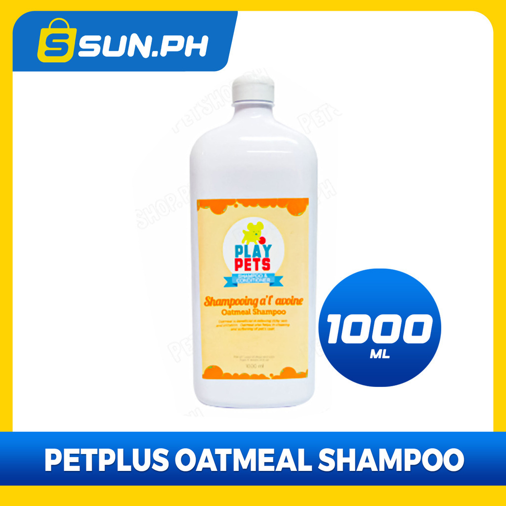 Play Pets Shampoo and Conditioner 1000ml (Oatmeal) For All Types Of ...