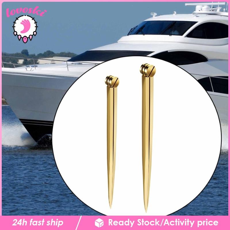 [Lovoski] Nautical Navigation Divider Heavy Duty Portable Solid Brass ...