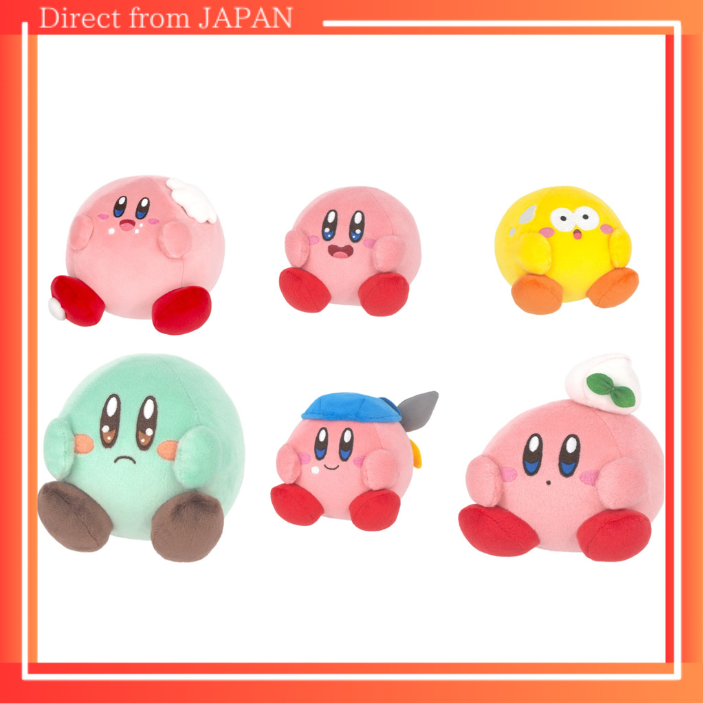 Sanei Boeki Kirby of the Stars Kirby's Gourmet Festival Mini Plush Toy ...
