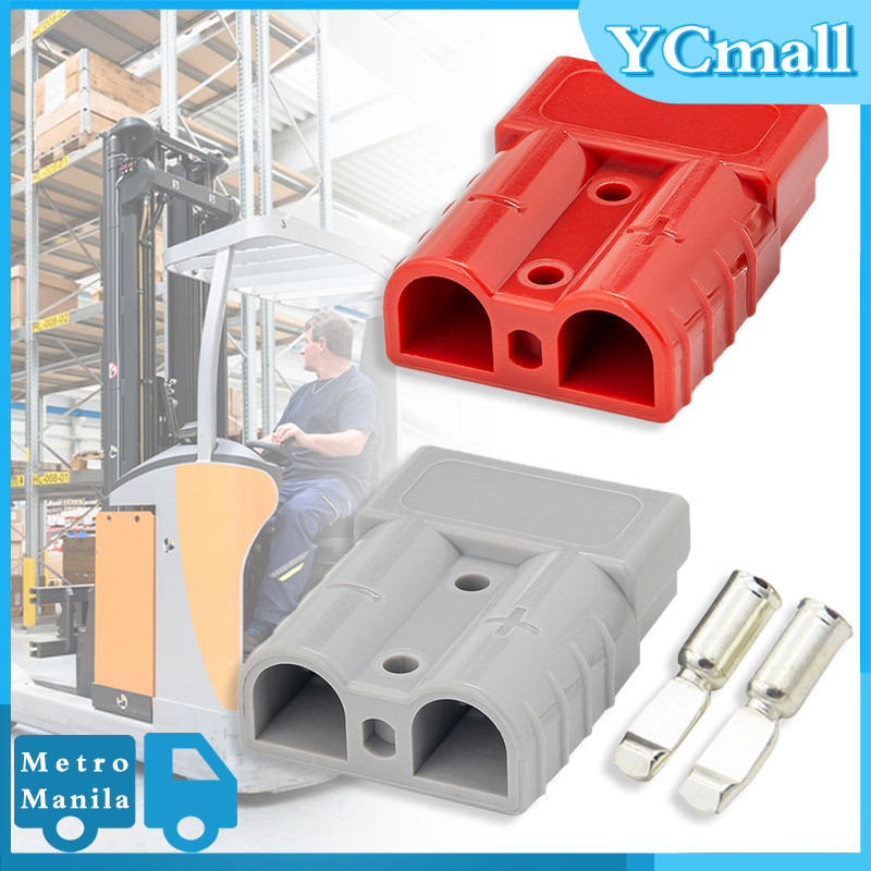 50a Anderson Plug Connector Electric Fork With 2 Terminals Electric ...