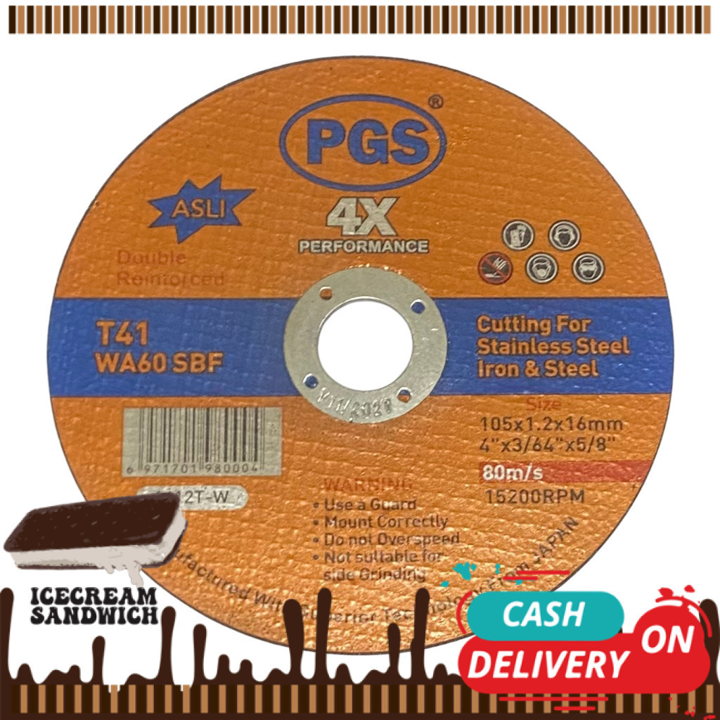 Pgs 4 Inch Iron Cutting Grinding Stone Cutting For Stainless Steel Iron ...