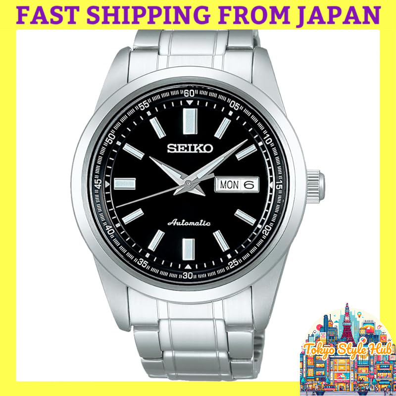 Seiko Selection Mechanical Automatic Watch with See-Through Case Back ...