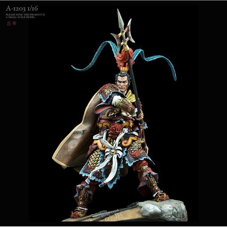 1/16-lu Bu Resin Figure, The Three Kingdoms Heroes-Soldier White Model ...