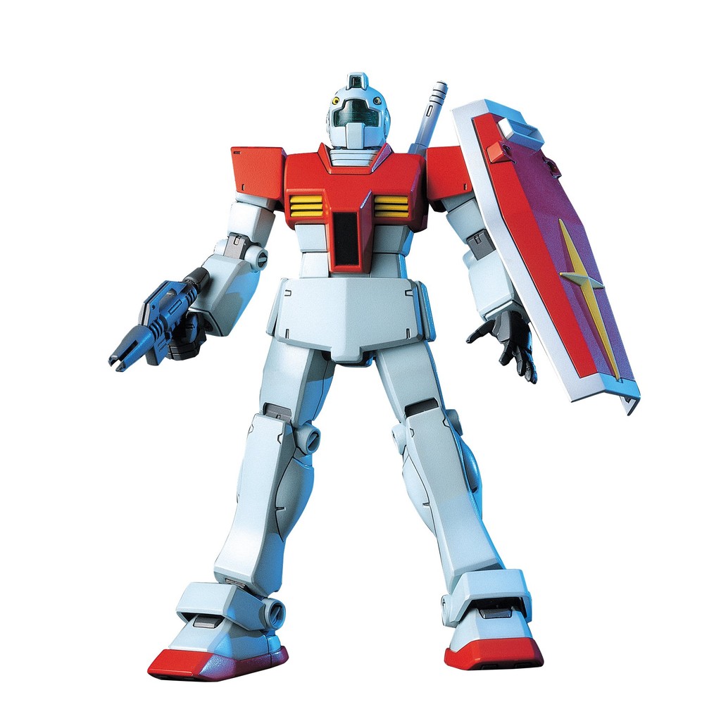 Gunpla HGUC 1/144 RGM-79 Jim (Mobile Suit Gundam) Color-coded plastic ...