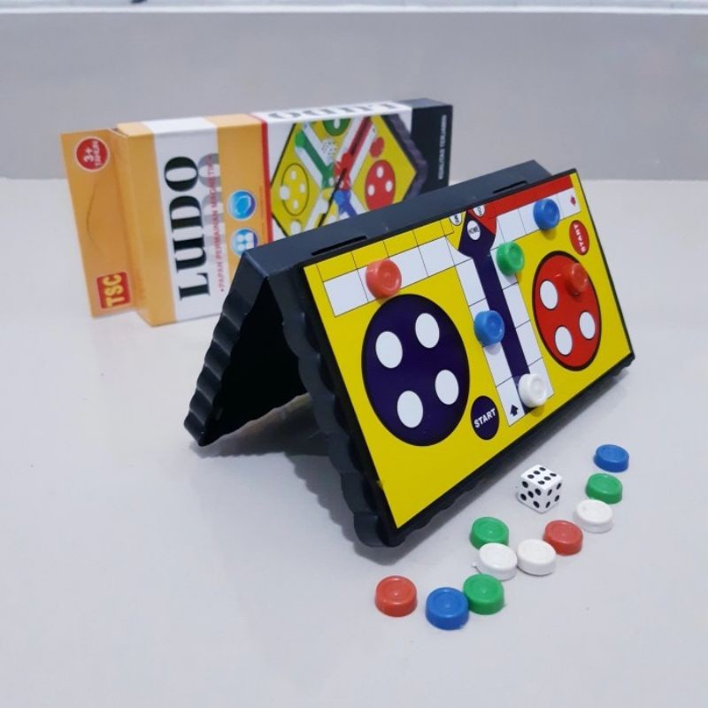 Ludo Magnet Board Game Magnetic Board Game for Boys Girls | Shopee ...