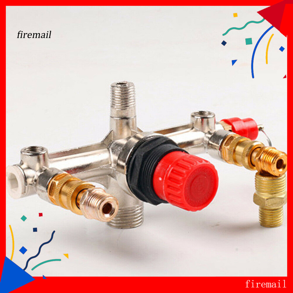 FRL Aluminum Bracket Air Compressor Switch Pressure Release Valve Pump ...