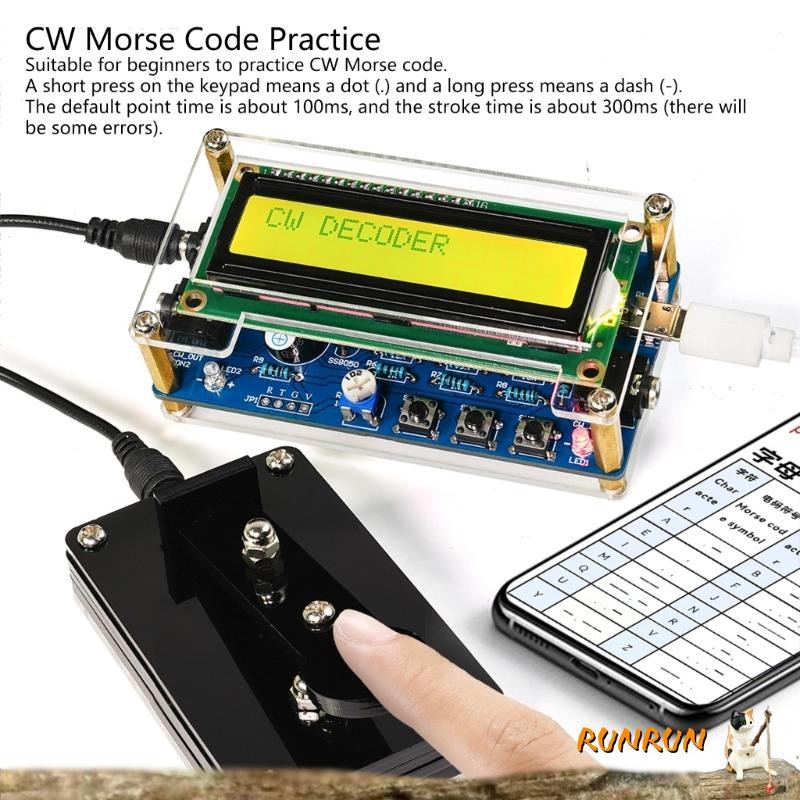 RUNUN Affordable Morse Code Decoders Kit Enhances Circuit Understanding ...