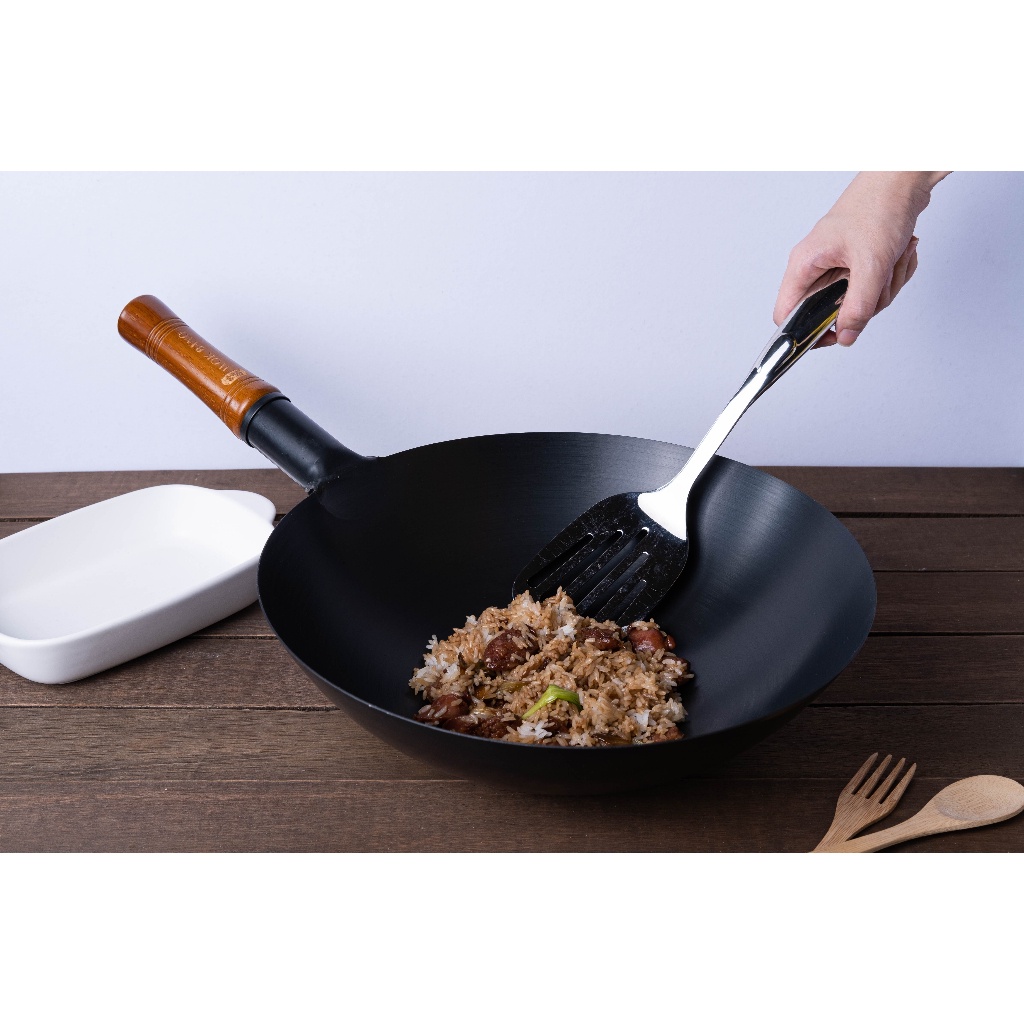 Wok Bang Pre-seasoned Carbon Steel Non-stick Wok Pan | Shopee Philippines Wok Bang Pre-seasoned Carbon Steel Non-stick Wok Pan | Shopee Philippines