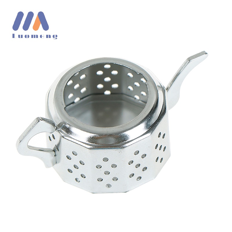 LuoMeng Cute Stainless Steel Teapot Tea Infuser Spice Drink Strainer ...