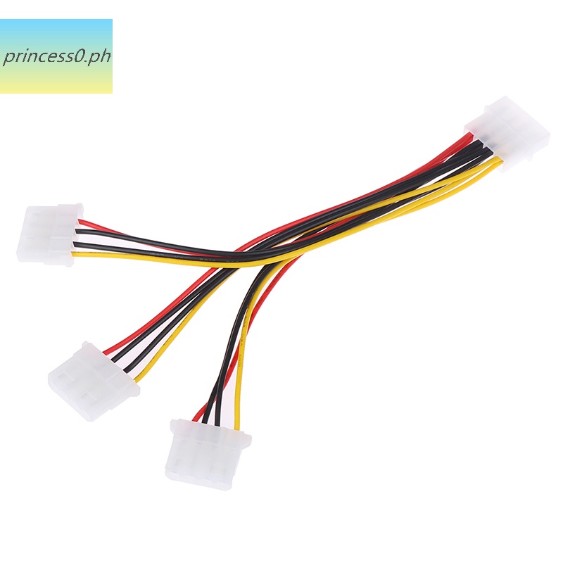 Princes 4 Pin IDE 1-to-3 Molex IDE Female Power Supply Splitter ...