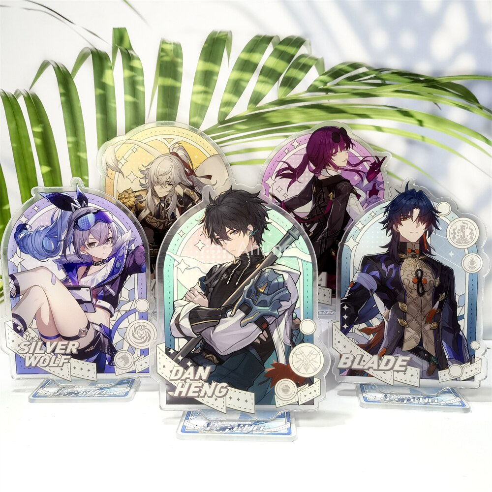 Standee model MiHoyo Hot Game Honkai Star Rail Figure Bronya Jing Yuan ...