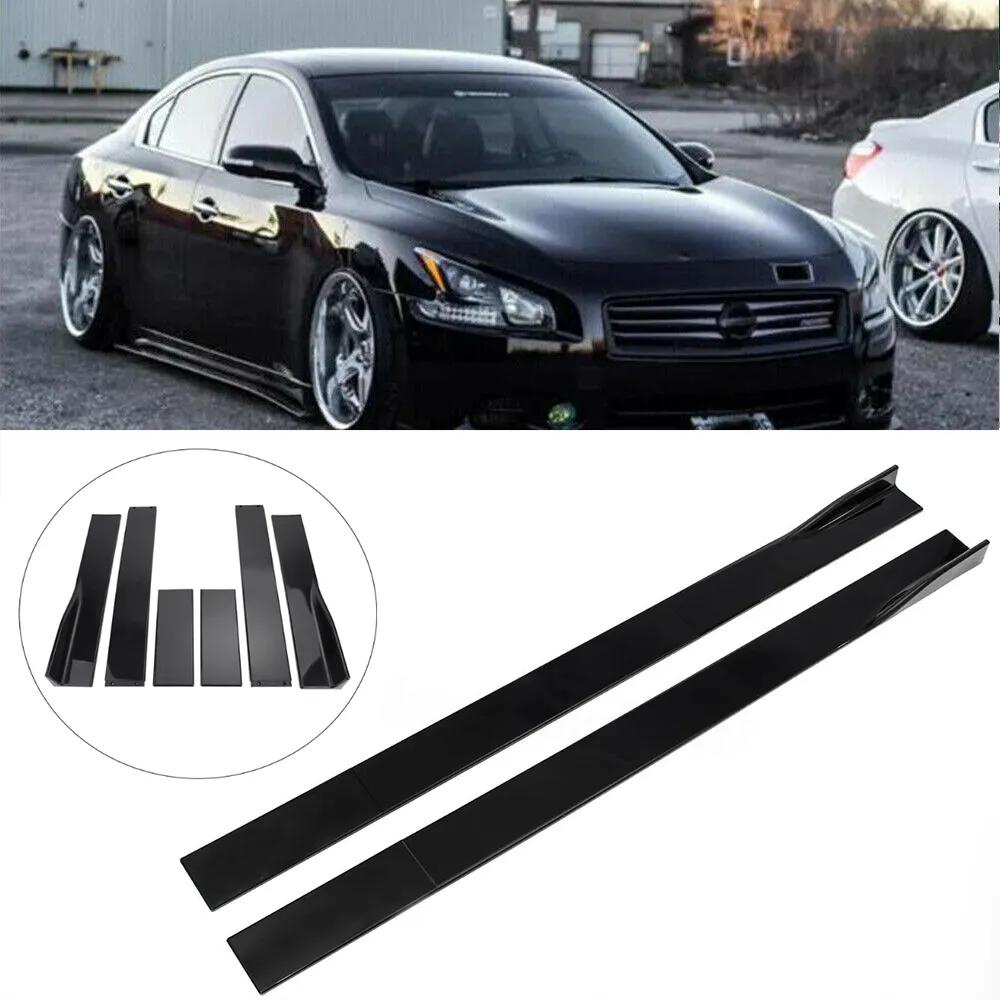 LANTOP For Nissan Maxima 2009-2014 78.7" Side Skirt Splitter Spoiler ...
