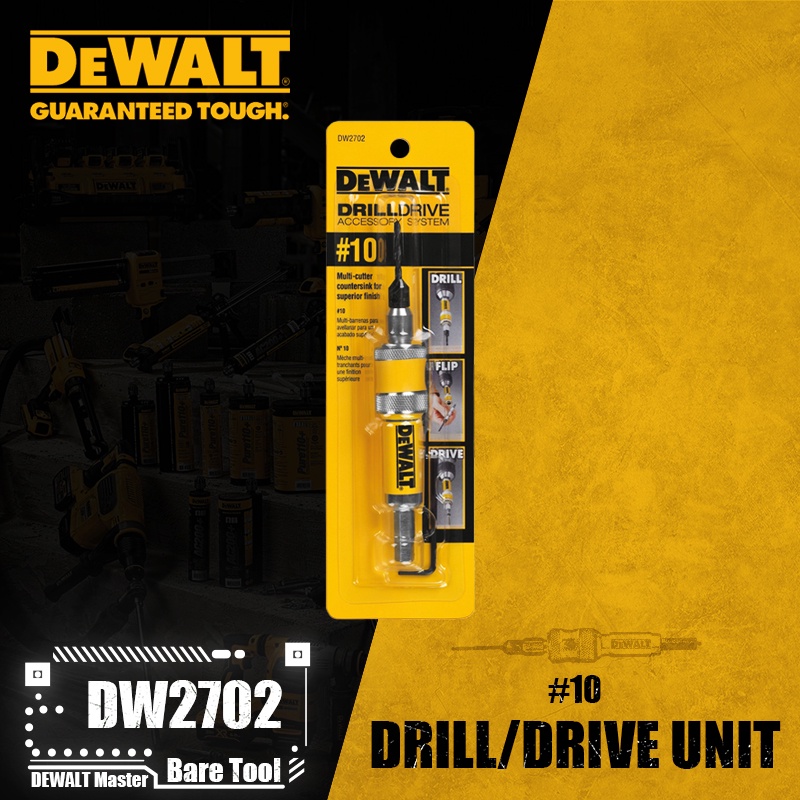 DEWALT #6#8#10 Drill/Drive Unit DW2700 DW2701 DW2702 6MM 8MM 10MM Wood ...