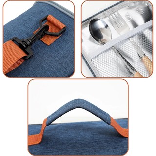 BRIVILAS Thermal Backpack Waterproof Thicken Cooler Bag Lunch Bag ...