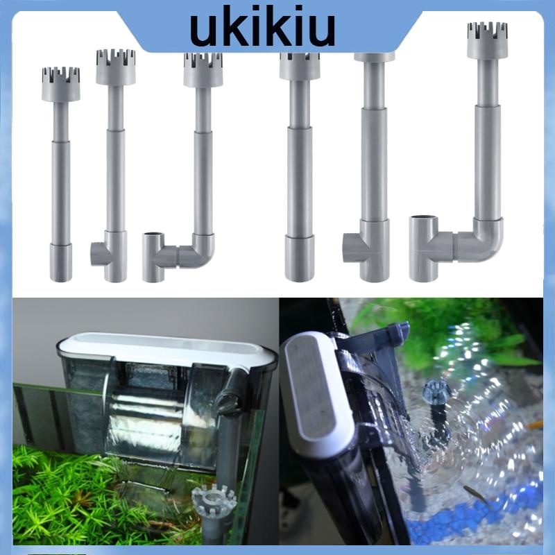 UKI Plastic Aquariums Skimmer Transparent Pipe Spin Surface Inflows ...