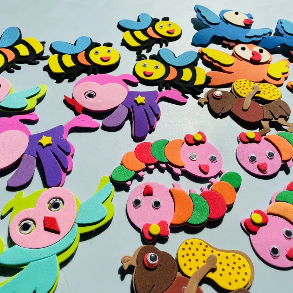 EVA Foam insect Craft 3D Wall Decoration classroom blackboard notice ...