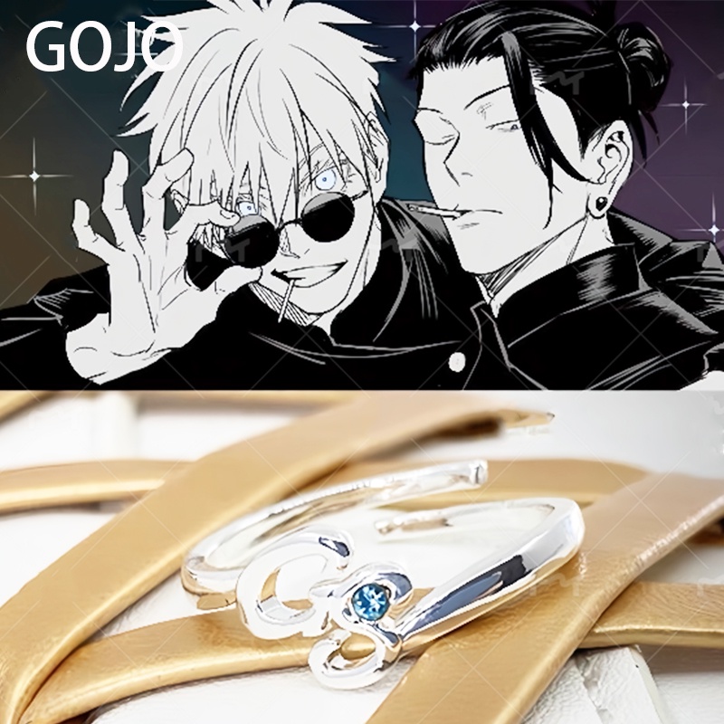 Jujutsu Kaisen Rings Satoru Gojo Geto Suguru Fushiguro Toji Adjustable ...