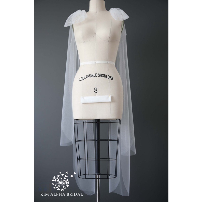 Shoulder ribbon/tulle cape -SM312 | Shopee Philippines