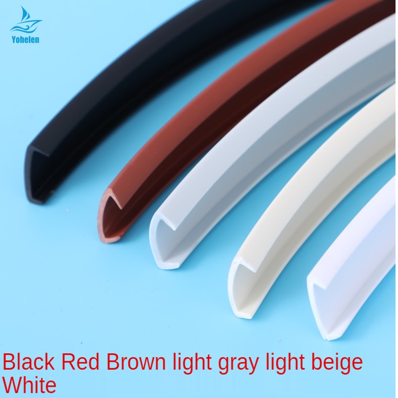 U Edge Banding Veneer Edging Furniture Soft PVC Edgeband 12MM 14MM 16MM ...