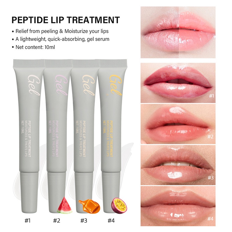 Peptide Lip Treatment Moisturizing Lip Mask Gel To Remove Dead Skin ...