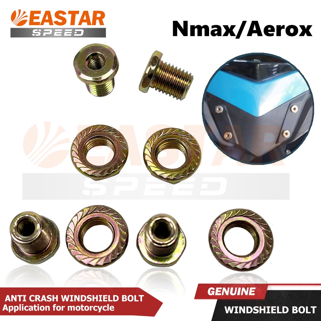 4Pcs/Set Anti Crash Windshield Bolt / Inner Bolt for Nmax/Aerox ...