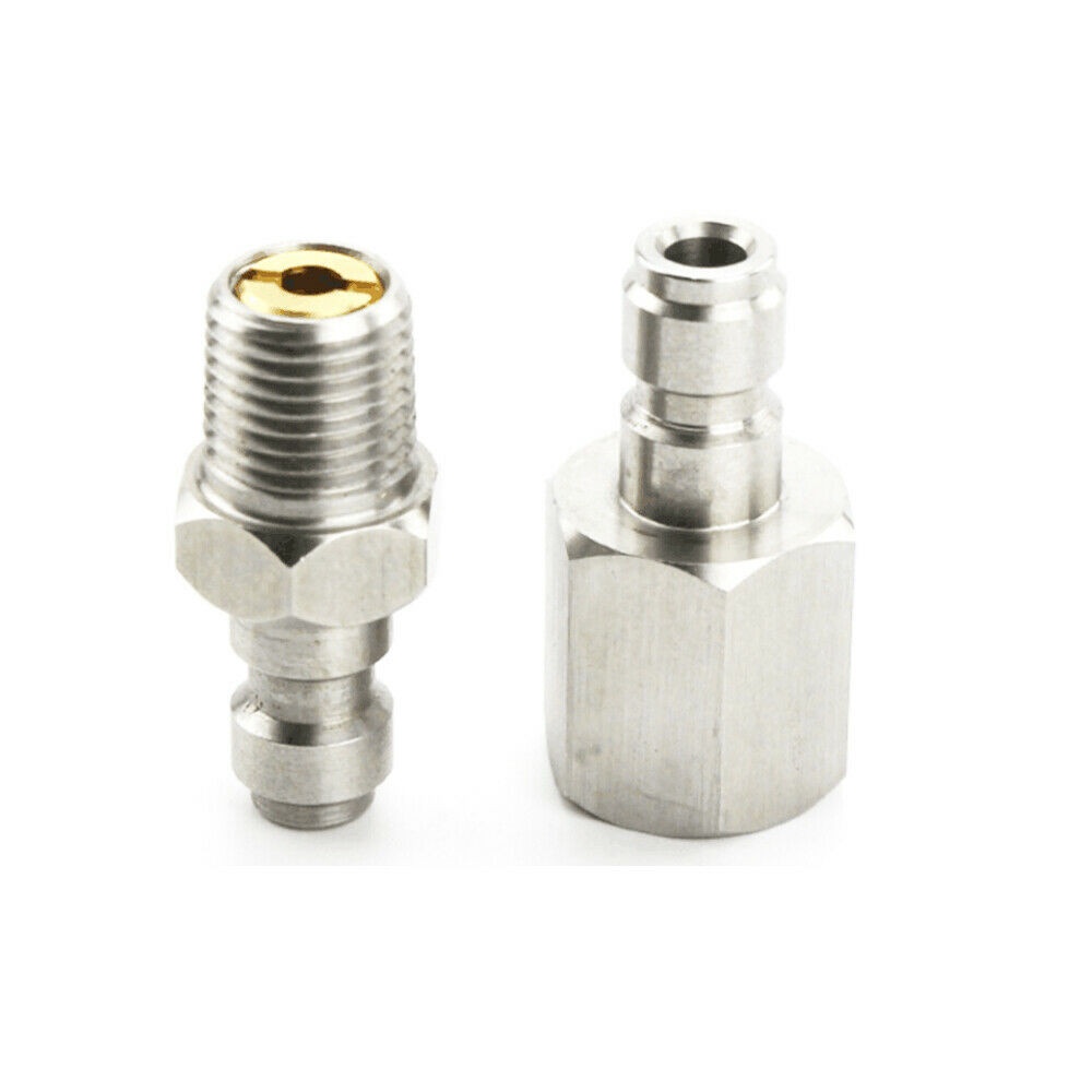 1/8 NPT Quick Connector Paintball Plug Coupler Fitting PCP Fill Nipple ...