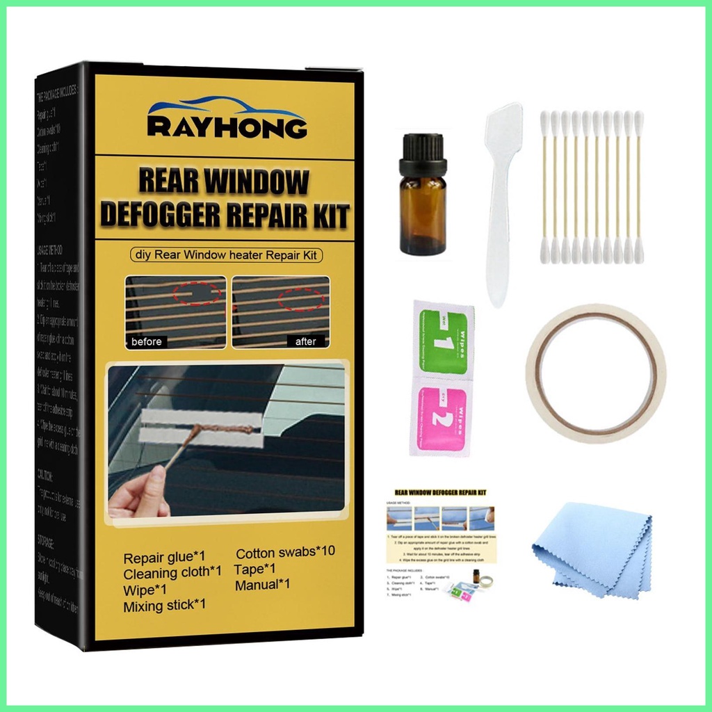 Rear Window Defogger Repair Kit Rear Defogger Grid Lines Repair Kit ...