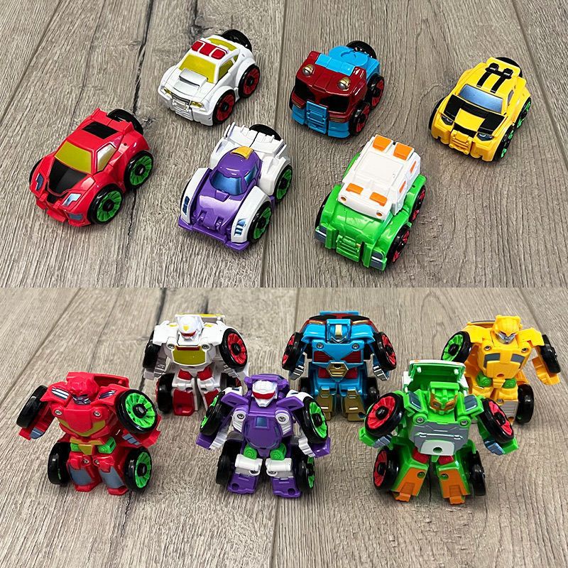 Toys Puzzle Toy Transformer Cars Rescue Bots Car Transformation Robot ...