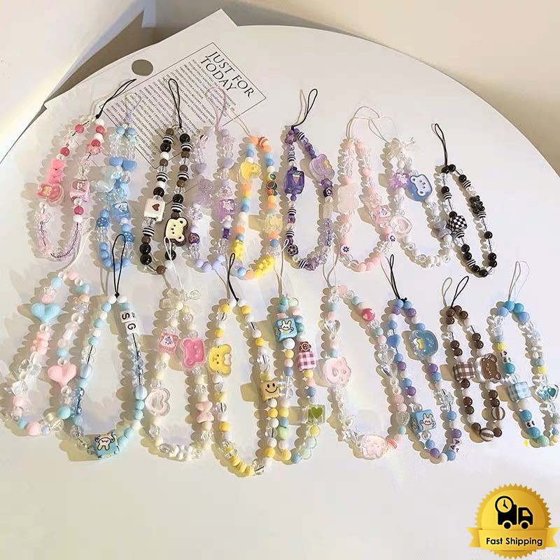 Hand Strap Mobile Phone Case Bracelet Lanyard Bling Phone Strap Phone ...