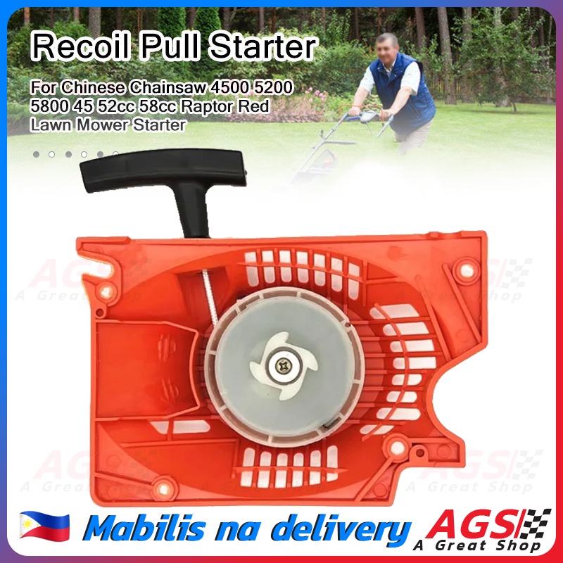 Chainsaw Recoil Starter Double Spring Recoil Easy Starter Kit For 62cc ...