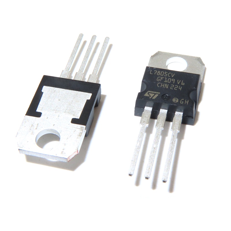 Brand New Original ST L7805CV Three-End Voltage Regulator IC Triode 50V1.5A In-Line TO-220 7805 ...