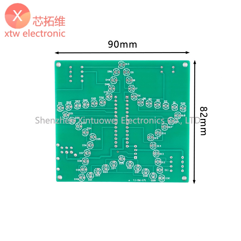 Colorful Dazzling Five Pointed Star Electronic Production DIY Kit 51 ...