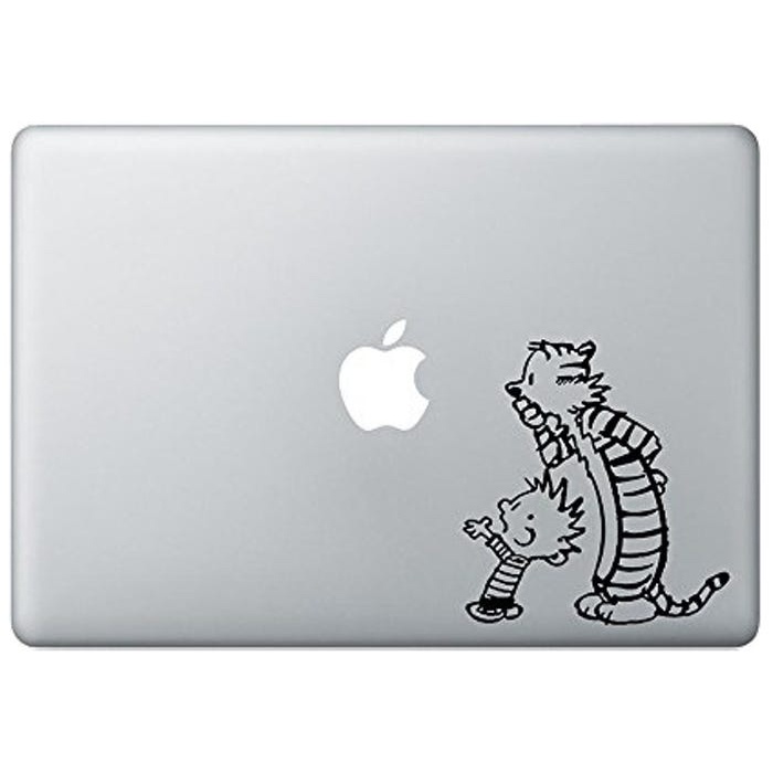 Calvin and Hobbes Looking Stickers for Laptop Decal Macbook Sticker ...
