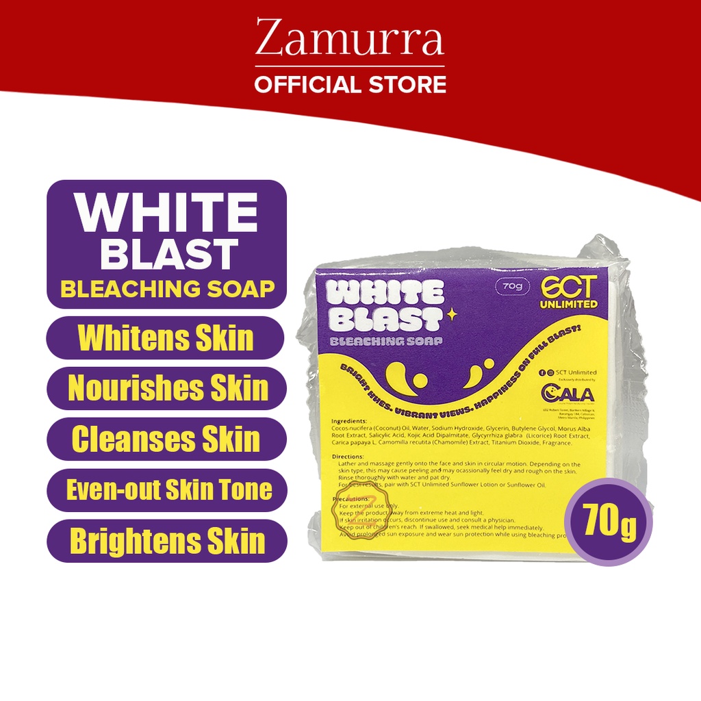 2/5/10 PCS. SCT White Blast Bleaching Soap Super Whitening Moisturizing ...