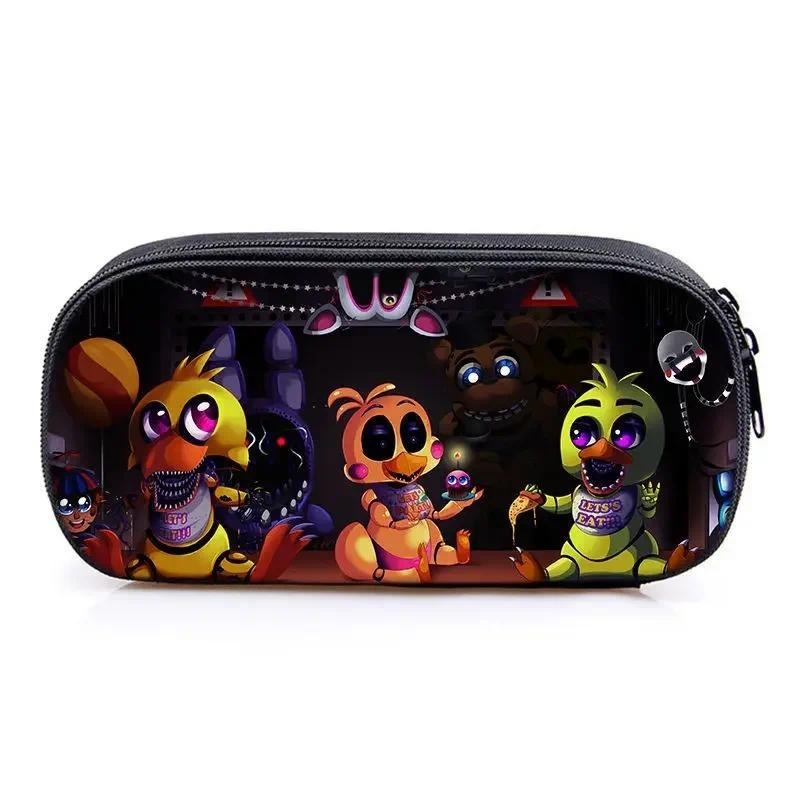 FNAF Pencil Series School at Freddie's Five Nights Pen bag with zipper ...