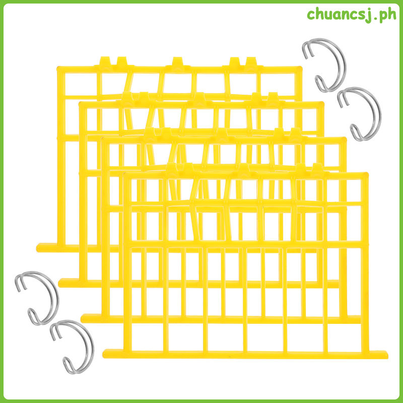 4 Pcs Bird Cages Locks Birdcage Latch Pigeon Door Spring Quail Out ...