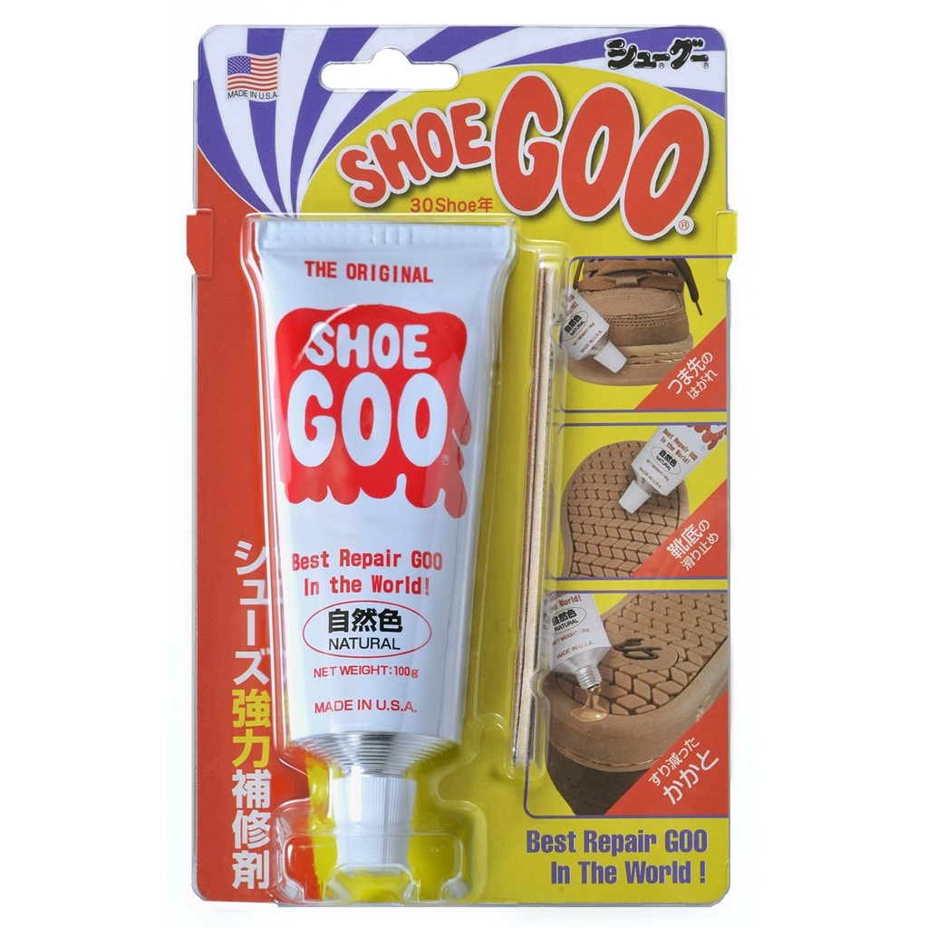 Shoe Goo Repair worn heels with Shoe Goo Natural 100g | Shopee Philippines