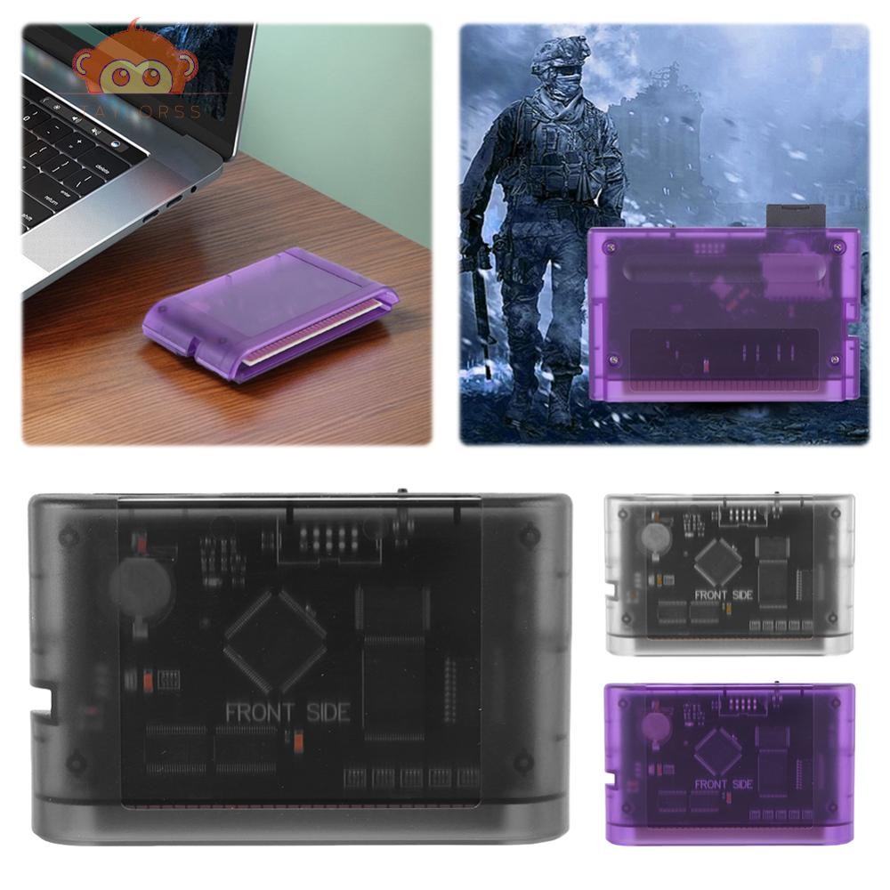 For Mega Drive V3 Pro Version 3000 in 1 MD Game Cartridge 8GB TF Card ...