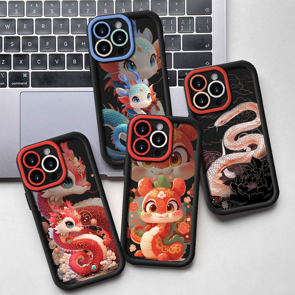 For Redmi Note 14 Pro14C A3 13C 12C 10C A2 Note13 12 10A 9C C65 Zodiac Year of the Snake Case ...