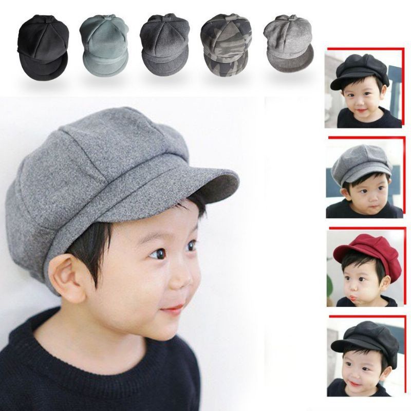 Apolo Plain Baby Boy and Girl Hats 6 Months to 3 Years | Shopee Philippines