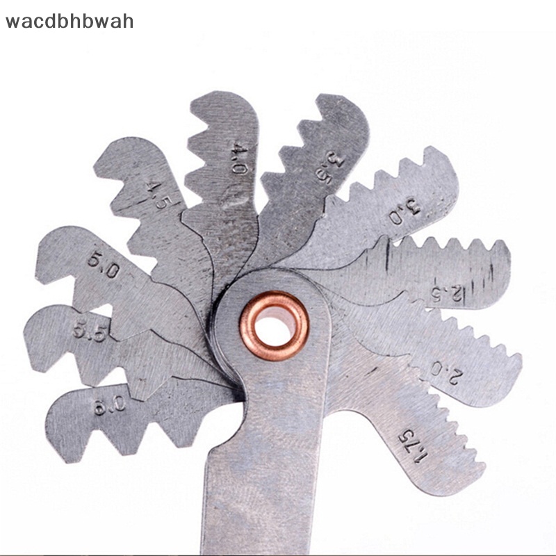 Wacdbhbwah best 60 degree screw blade theme Pitch Gage Measuring two ...