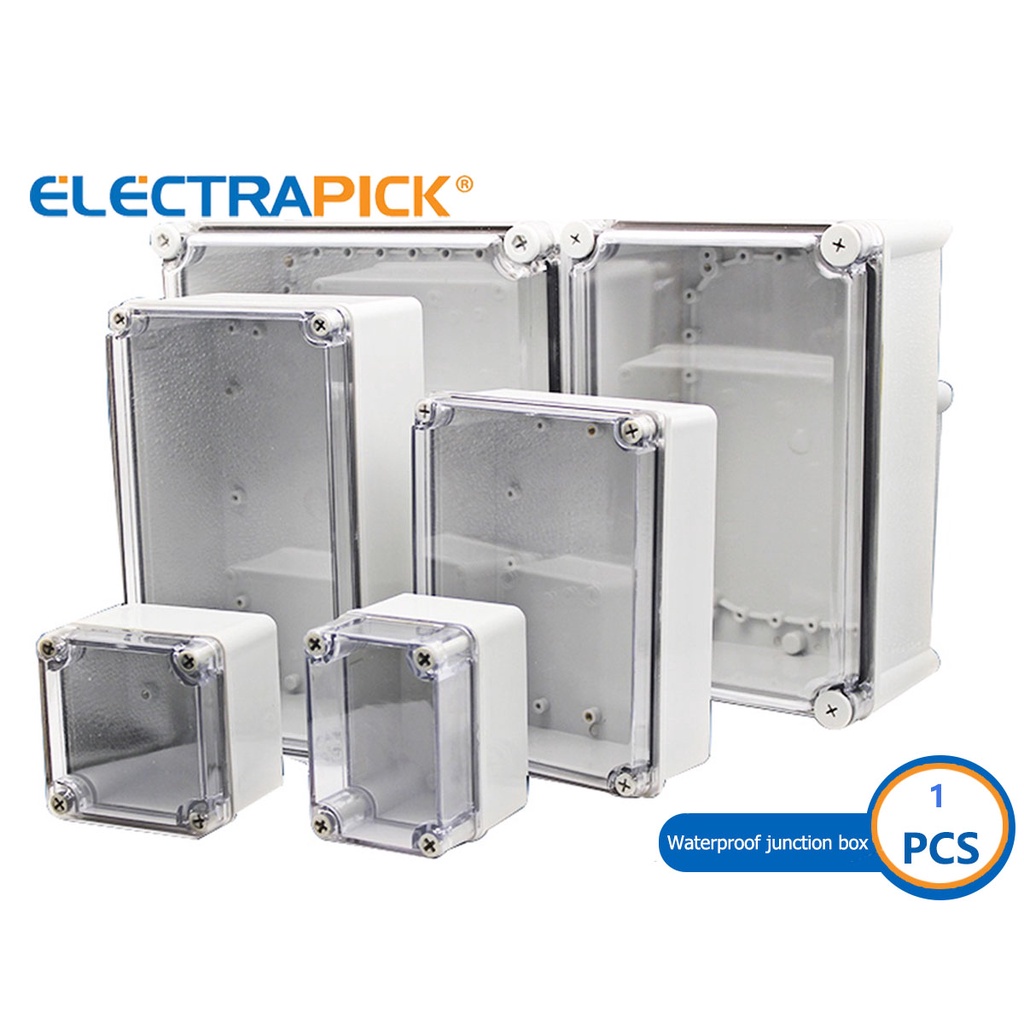 Electrapick IP67 AG Series Transparent Cover Outdoor Waterproof DIY ...